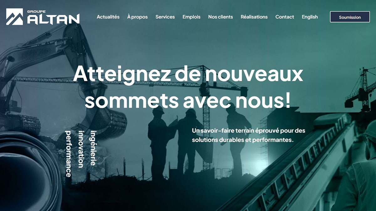Groupe Altan | Atteignez de nouveaux sommets avec nous!